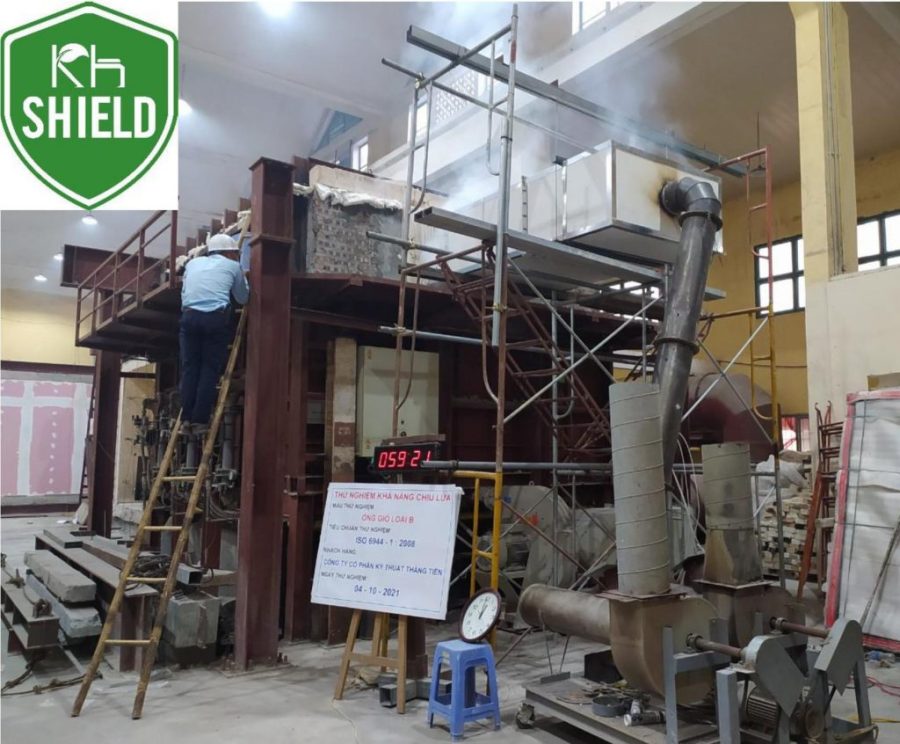 ỐNG GIÓ CHỊU LỬA - BỌC CHỐNG CHÁY ỐNG GIÓ - KH Shield