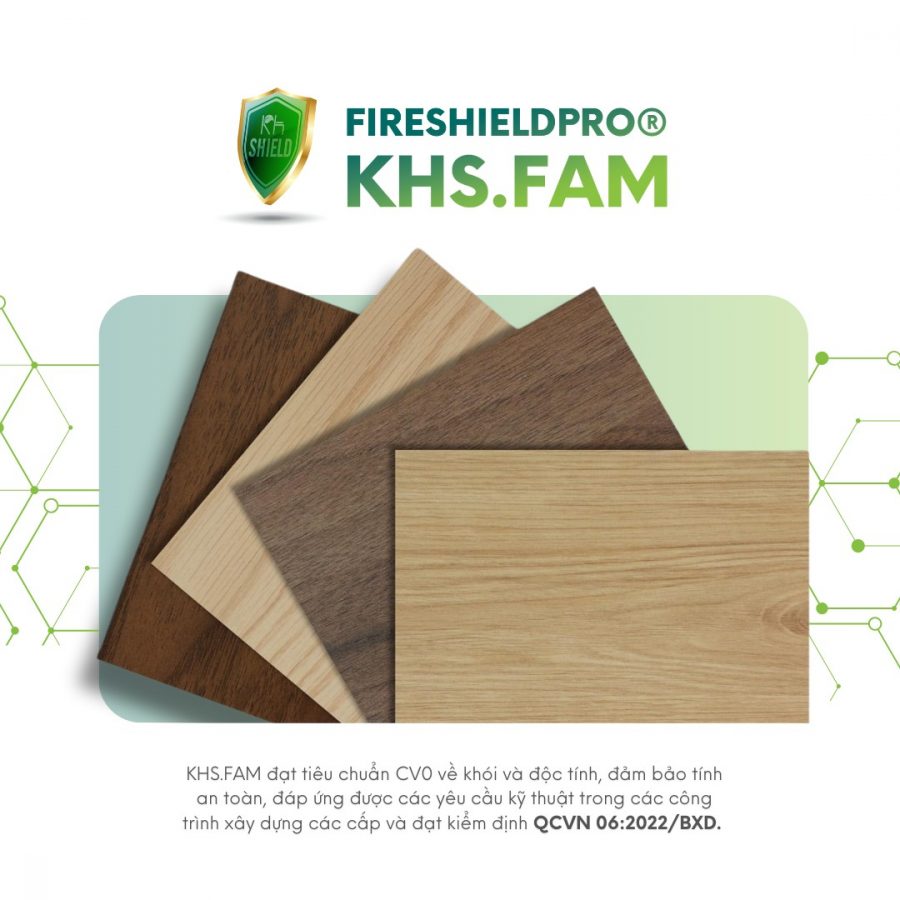 Enhance space with 2-in-1: fire resistance & decoration - KH Shield